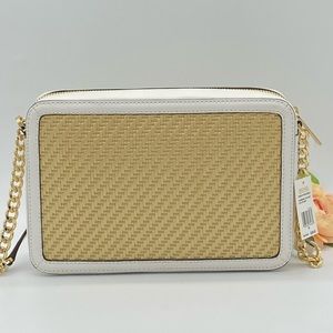 Michael Kors | Bags | Michael Kors Straw Python Capsule Jsi Lg Ew Xbody | Poshmark